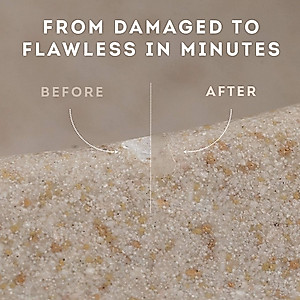 Granite, Marble & Porcelain Repair Kit (Clear, Black & Acrylic) - Ideal as Quartz Countertop Repair Kit I Works Great for Countertops, Tiles, Sinks and Other Surfaces