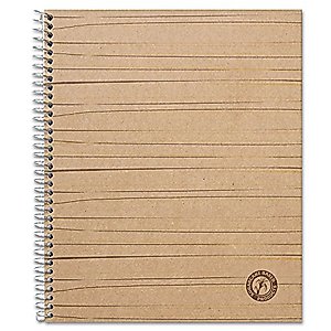 Universal Sugarcane Based Notebook, College Rule, 11 x 8-1/2, White, 100 Sheets/Pad