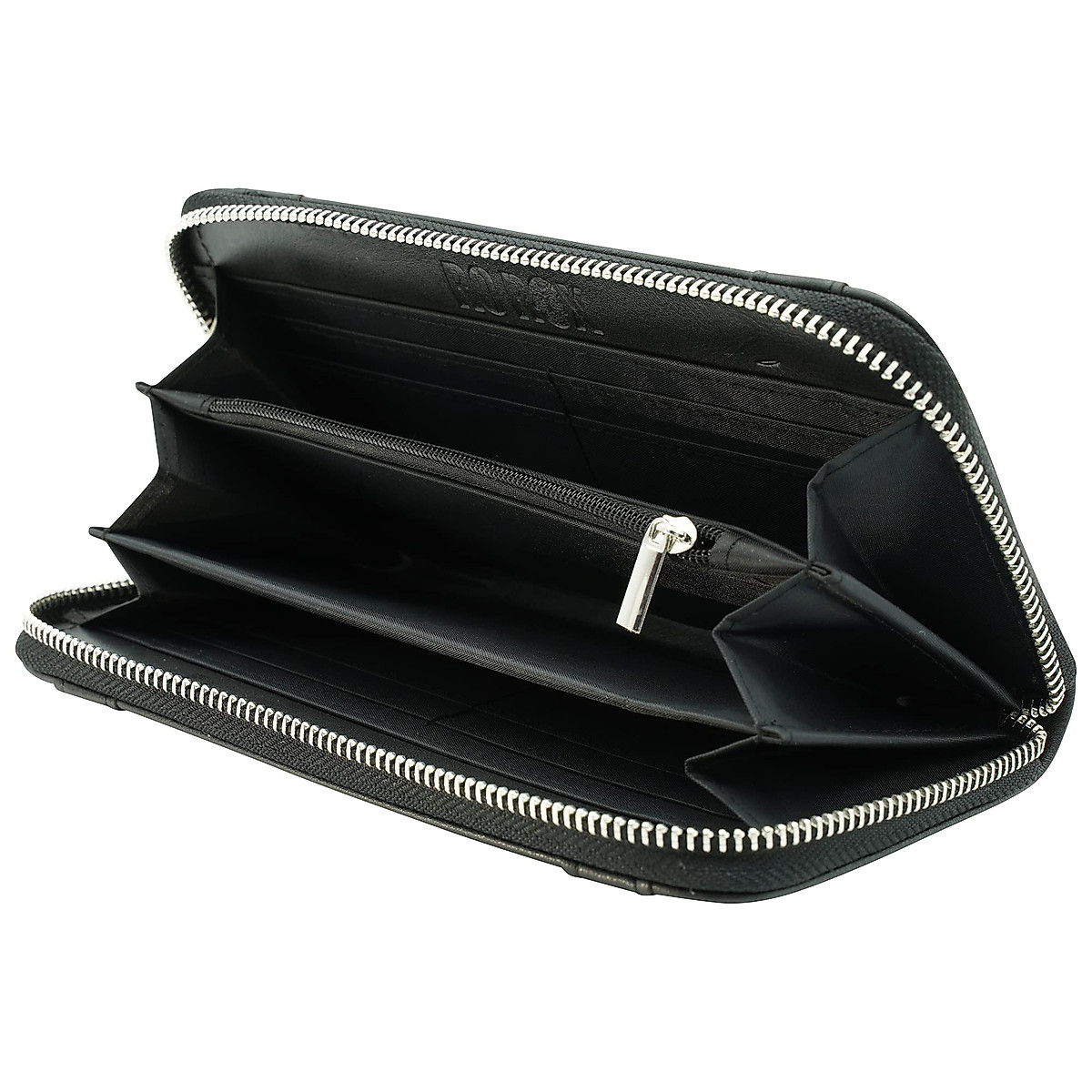 Ro Rox Omnium Alternative Goth 666 Baphomet Pentagram Faux Leather Wallet Purse