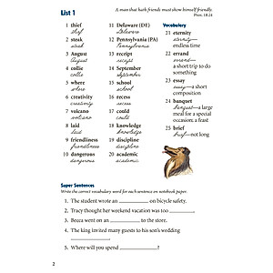 Spelling, Vocab, Poetry 4