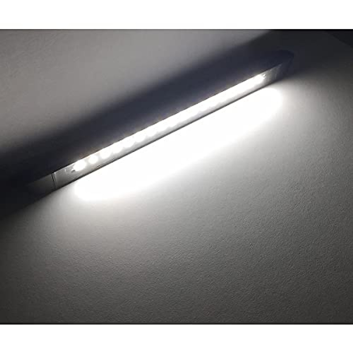 Dream lighting RV Exterior LED Porch Awning Lights 12v Slim Line Light Fixtures for Trailer Boat - 250lm Cool White Lighting 9.8in Pack of 2