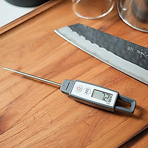 Lavatools PT09 4.5" Commercial Grade Digital Instant Read Meat Thermometer for Kitchen, Food Cooking, Grill, BBQ, Smoker, Candy, Home Brewing, and Oil Deep Frying
