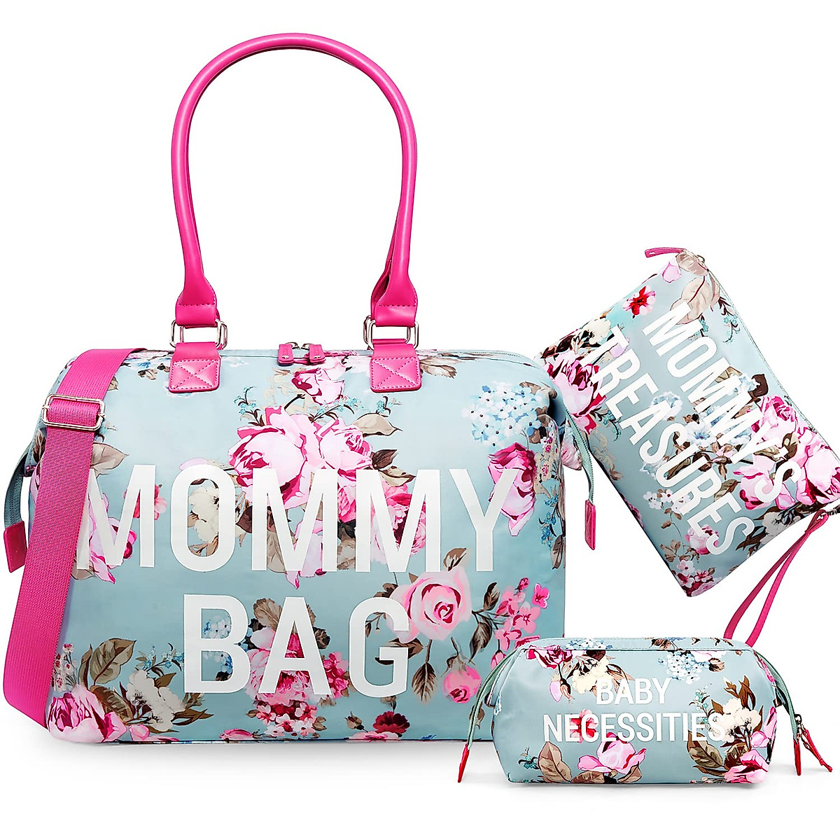 LitBear Diaper Bag Backpack, Mommy Bag for Hospital, Large Capacity Multifunction Nappy Bags,Hospital Bag for Labor and Delivery