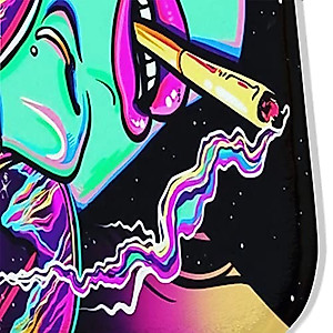 ZGH 3x5 Ft Super Soft Indoor Modern Area Rug Rugs for Living Room Bedroom Hippie Psychedelic Smokey Cool Ghost Girl 60x39 Inch Rug