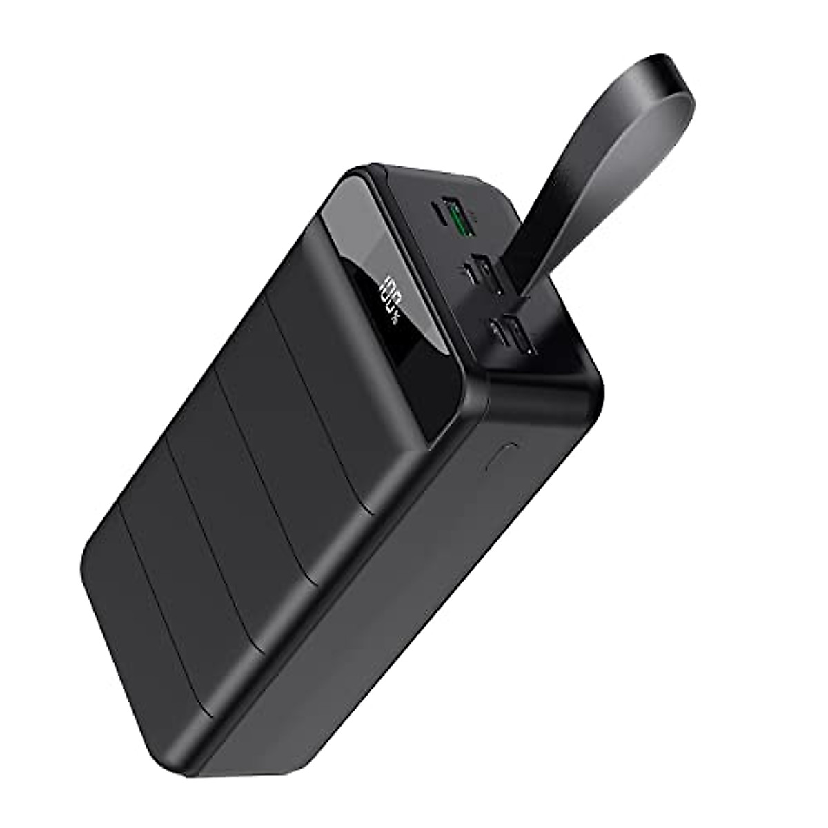 Power Bank 50000mAh, 22.5W PD Quick Charge Portable Charger with 4 Outputs & 3 Inputs & Flashlight and LED Display, Huge Capacity Safer External Battery Pack for Smartphone, Android, Tablet & etc