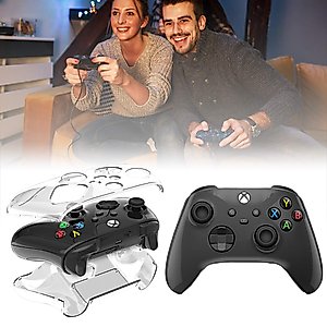 Hard Protective Case for Xbox Series S Controller, Xbox Console Transparent Skin Housing Clear Crystal Case, Controller Protective Cover Handle Shell, for Xbox Series X / S Controller