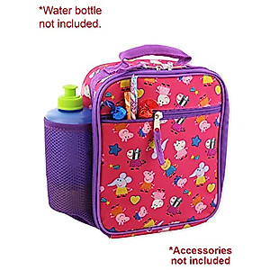 Peppa Pig Nick Jr Girls Soft Insulated School Lunch Box