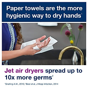 Tork Multifold Hand Towel Natural H2, Universal, 100% Recycled Fibers, 16 x 250 Sheets, MK520A