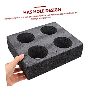 jojofuny 2pcs Cola Milk Tea Cup Saucer Drinks Cups and Plates Pearl Cotton