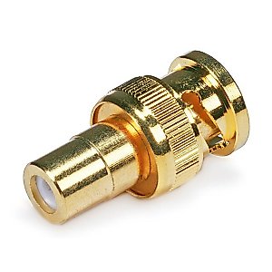 Monoprice BNC Male to RCA Female Adaptor - Gold Plated