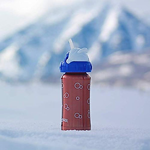 Pacific Baby Hot-Tot Insulated Stainless Steel Infant Baby Eco Feeding Bottle Anti-Colic Nipple 7 Ounce