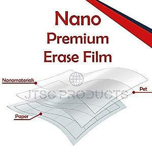 Dry Erase Wall Calendar 24x36 inch Monthly planner Undated Laminated, Includes Accessories