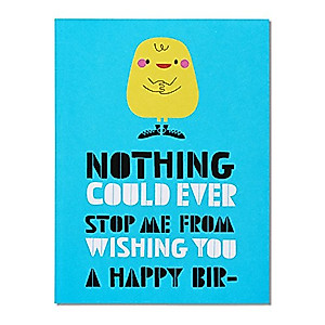 American Greetings Funny Birthday Card (Distracted Squirrel)
