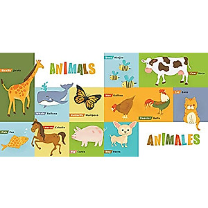 First 100 Words in English and Spanish (Lil' Libros) (English and Spanish Edition)