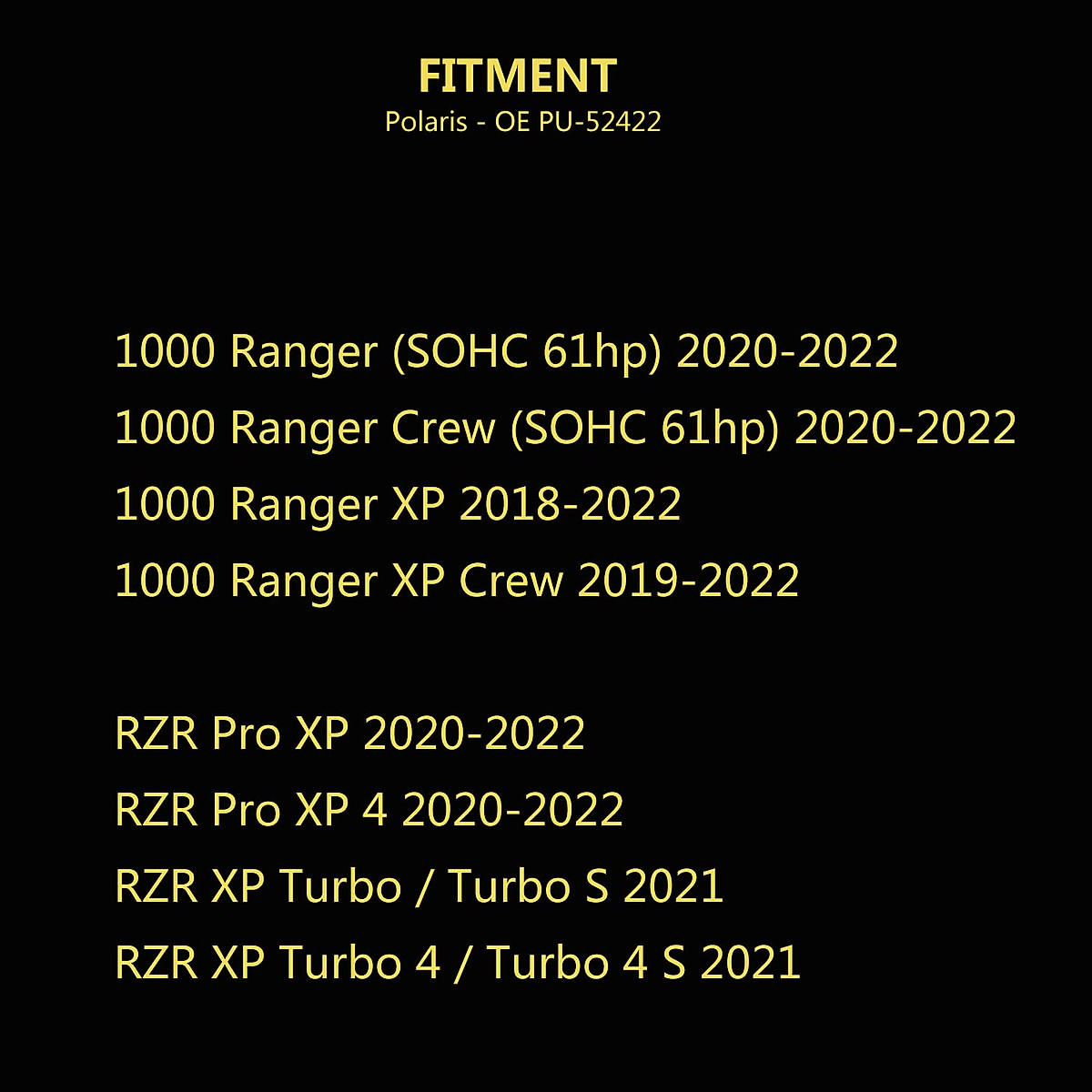Primary Clutch Puller for Polaris Ranger 1000 / RZR Pro XP/RZR Turbo/Turbo S 2018-2022，Replaces PN# PU-52422