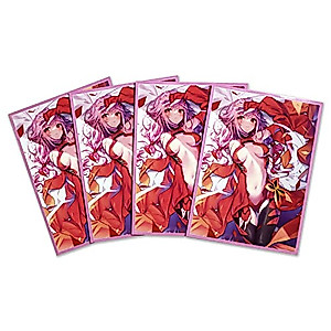60ct (Yuzuriha Inori) Top Loading Trading Card Sleeves Deck Protector for MTG/TCG/PTC Sized Cards 67x92mm (07)