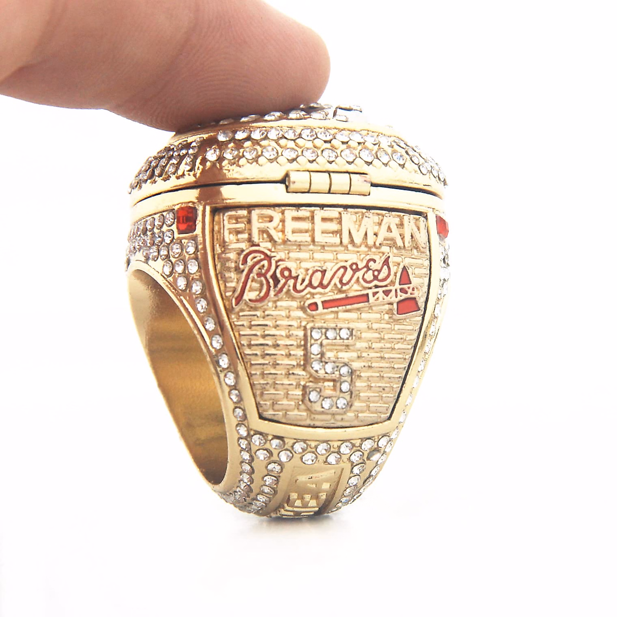 ATL 2021 Braves 5 FREEMAN Christmas gift Series Cubs World Replica Champions ring set Atlanta Championship Rings with Wooden box Gifts Women Mens kids Boys Fathers