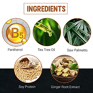 Woody's 2-in-1 Thickening Shampoo and Conditioner for Men, Fuller, Thicker Hair and Healthier Scalp, Cleanse and Condition, 12 oz.