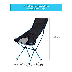 TRENTSNOOK Exquisite Camping Stool Pop Up Chair Portable Lightweight Folding Camping Hiking Stool Tripod Chair Seat for Fishing Festival Picnic BBQ Beach