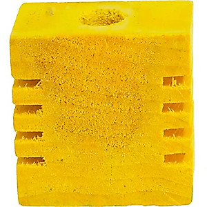 Bonka Bird Toys 3409 Pk6 Medium Ribbed Rectangles Craft Part Bird Toy