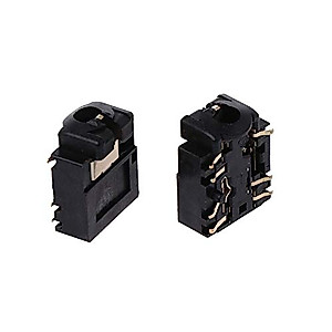 2Pcs 3.5mm Headset Jack Socket Headphone Plug Port Replacement for Xbox One S Controller
