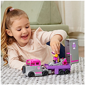 PAW Patrol, Big Truck Pup’s Skye Transforming Toy Trucks with Collectible Action Figure, Kids Toys for Ages 3 and up