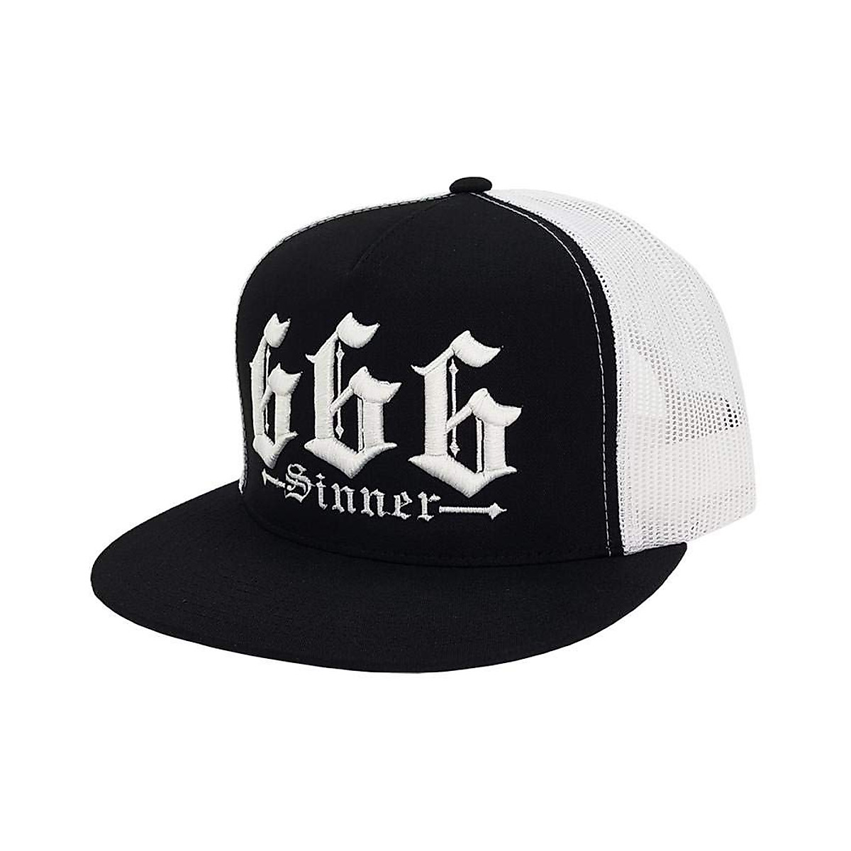RED DEVIL CLOTHING 666 Trucker Hat Black