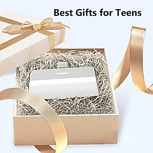 ATGIH Portable Charger for iPhone,5000mAh Ultra-Compact Fast Power Bank Compatible with iPhone 6/7/8/SE/11/XR/12/12 Pro Max/13/13 Pro Max/14/14 Pro Max/14 Plus/iPad Series（White）