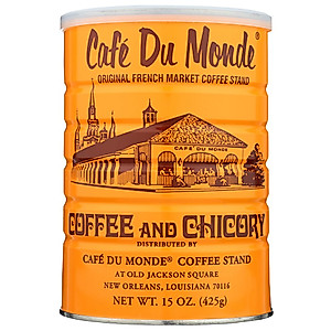 Half a Dozen Cans (6 Cans) of Coffee Du Monde - 15 oz. cans