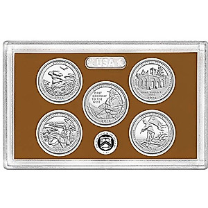 2016 S US Proof Set National Parks Quarters Comes in US Mint Packaging Proof