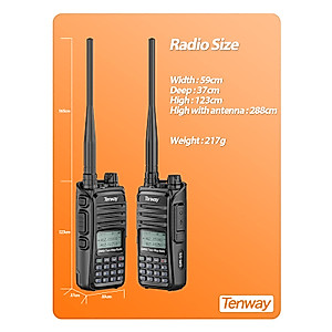 5W Handheld GMRS Two Way Radio with Long Range, Repeater Capable, NOAA Scanning & Display SYNC - Ideal for Off-Road Overlanding