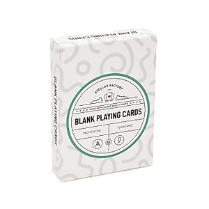 Stellar Factory Premium Blank Playing Cards - Game Design, Prototyping, and Flashcards (1 Count)