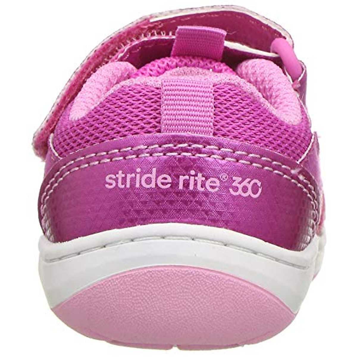 Stride Rite Girl's SR Keegan Shoe, Pink, 5.5 M US Toddler