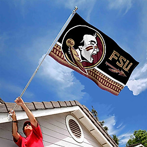 College Flags & Banners Co. Florida State FSU Noles 3x5 Banner Flag
