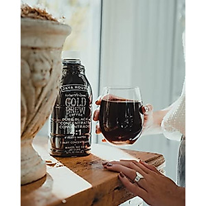 JAVA HOUSE Cold Brew Coffee, Colombian 4:1 Liquid Concentrate, 32 Ounce Bottle