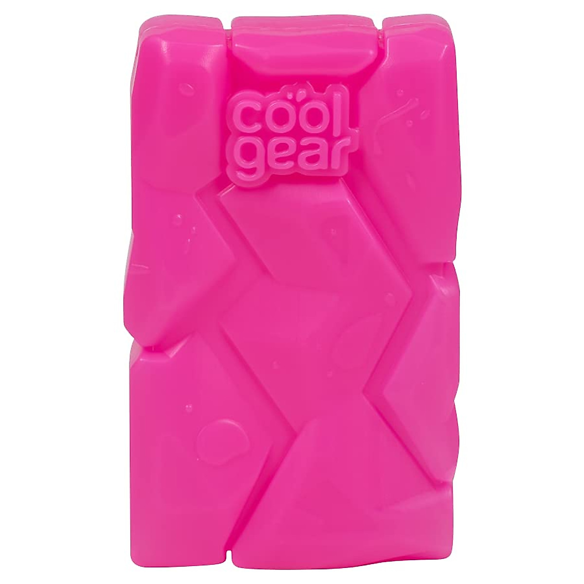 Cool Gear 4-Pack Fat Ice Pack | Reusable Ice Blocks for Lunch Box, Coolers, & More | BPA Free with Non-Toxic Freezer Gel | Keeps Food Cold & Fresh