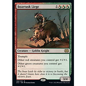 Magic: the Gathering - Boartusk Liege (186) - Double Masters 2022