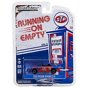 Greenlight 1/64 2002 Nissan Skyline GT-R R34 STP Running on Empty Series 15 41150-D
