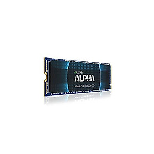 Mushkin Alpha – 4TB PCIe Gen3 x4 NVMe 1.3 – M.2 (2280) Internal Solid State Drive (SSD) – 3D QLC - (MKNSSDAL4TB-D8)