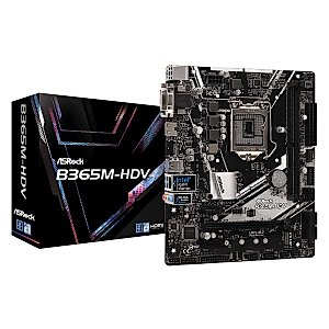 ASRock Intel B365 Chipset Motherboard, B365M-HDV
