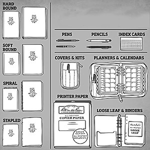 Rite in the Rain All-Weather Top-Spiral Notebook, 3" x 5", Gray Cover, Universal Pattern, 3 Pack (No. 835-3), Grey