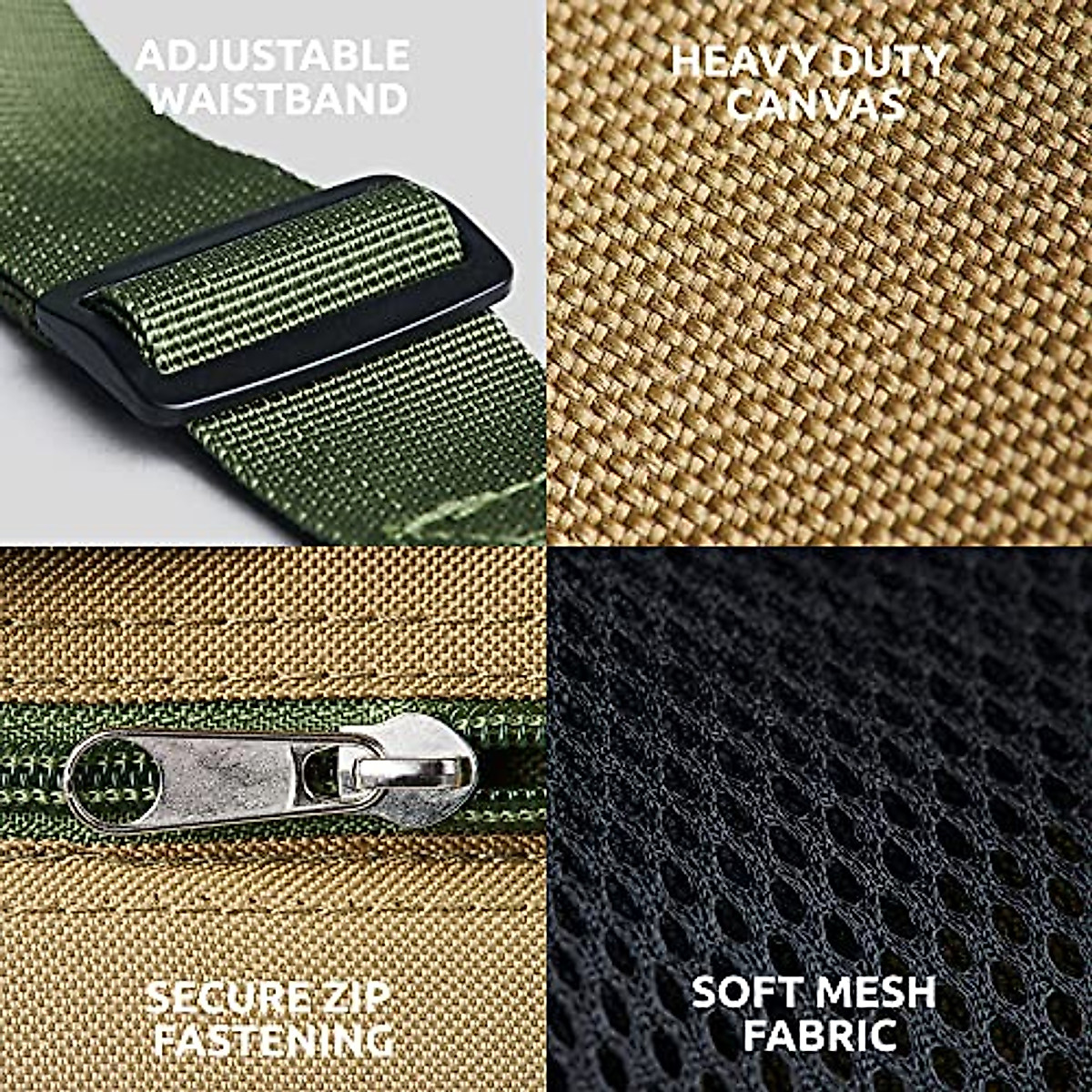 Handy Organizer Garden Tool Pouch - Unisex Utility Belt Apron for Gardening Gifts, Plumbing, Florists, Woodwork, DIY - with Multiple Pockets for Hand Tools & Adjustable Waist Belt Case4Life