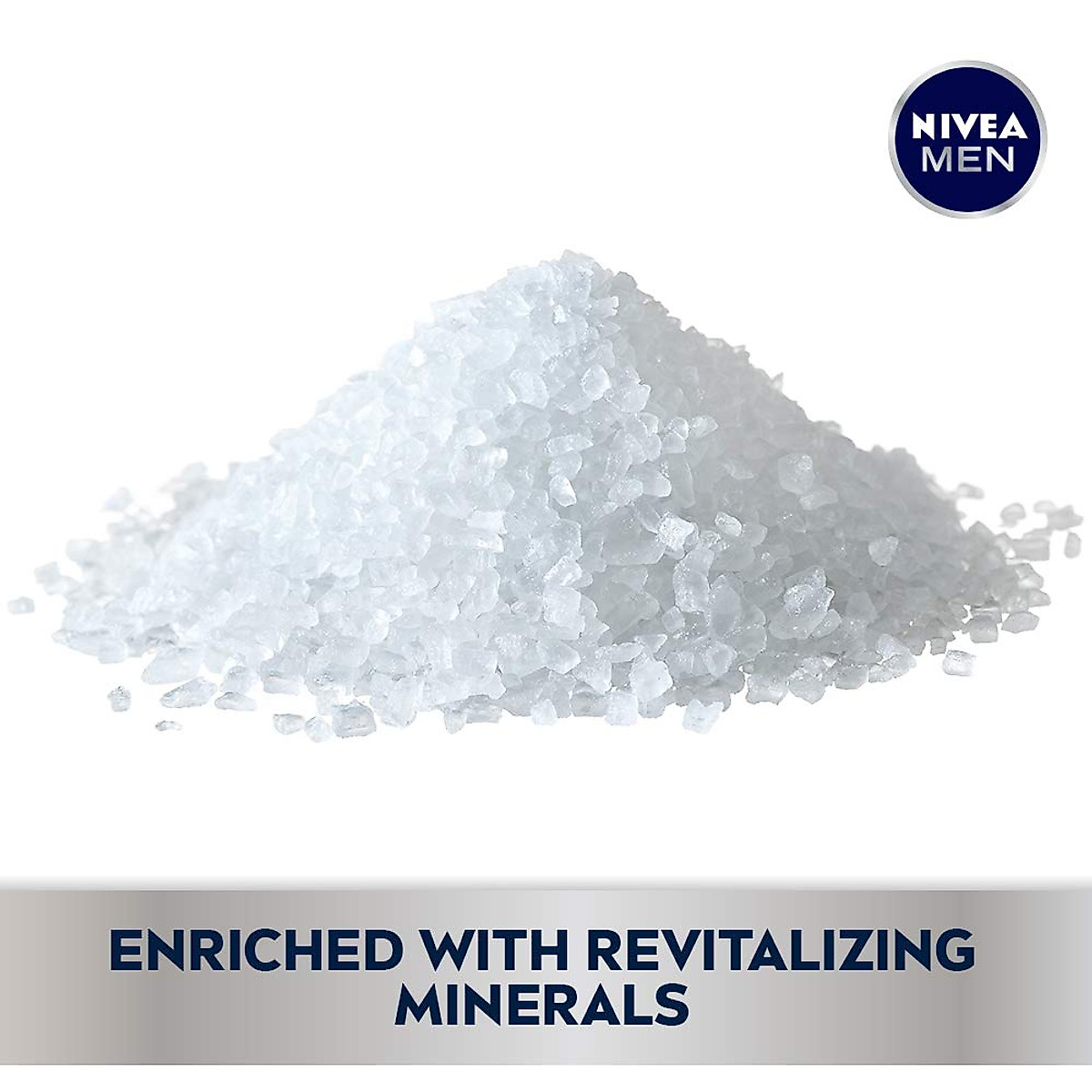 Nivea Men Sport Body Wash with Revitalizing Minerals, Tangerine and Pepper Scent, 3-in-1 Men's Body Wash, Face and Hair, Paraben Free, Vegan Formula, 16.9 Fl Oz Bottle, Pack of 3