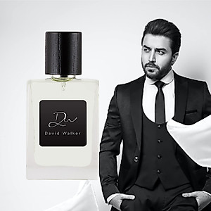David Walker Suit Fragrance | Original Fragrance | London Black Edition | Eau de Parfum | Long lasting perfumes for Men | Green Apple, Pine | 50ml/1.7oz (Pack of 1)
