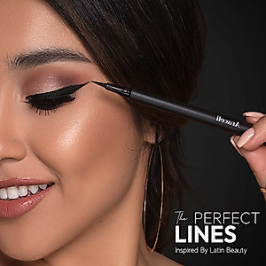 Aracelli Beauty Water Resistant Long-Lasting Eyeliner Pen - Precision Liquid Eye Liner with Smudge-Proof Formula - Easy Glide & Quick Dry - Perfect for Cat Eye & Winged Looks - Brown