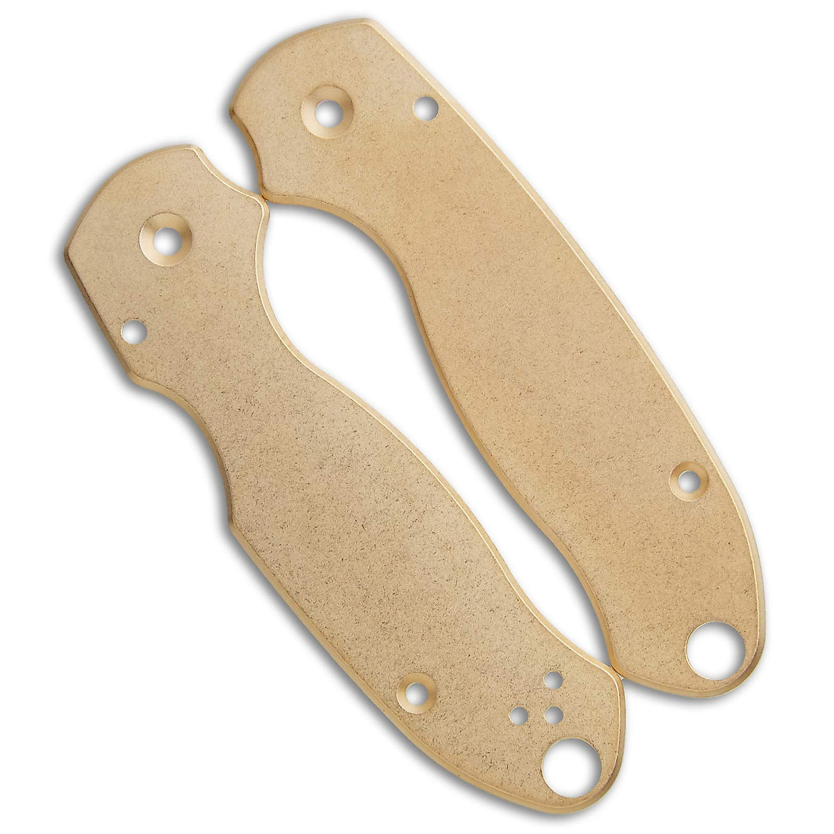 Flytanium Custom Brass Scales for para 3 Knife