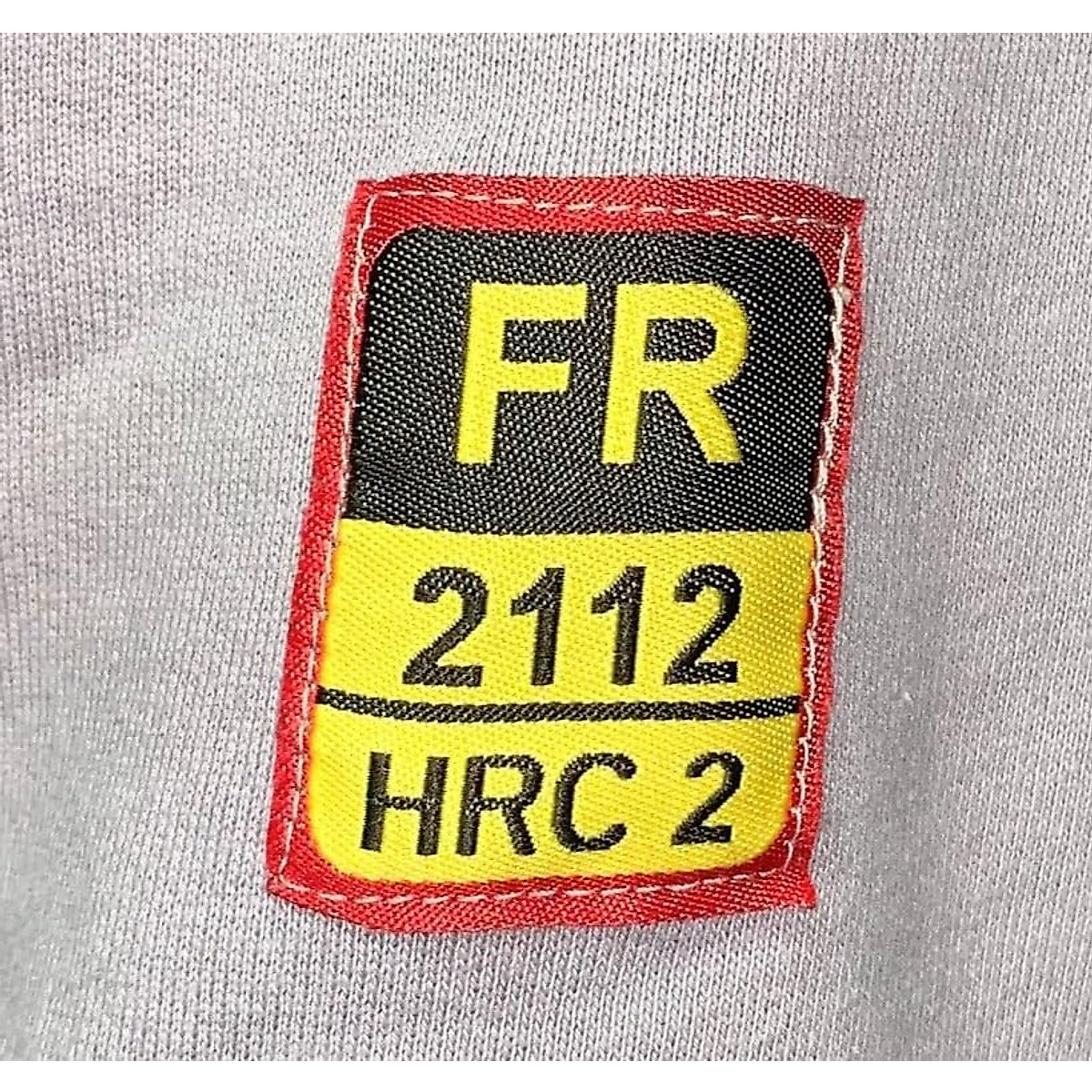 Flame Resistant FR Shirt - 88/12 - Western Style - Two Tone (Large, Light Grey/Dark Grey)