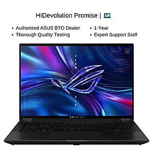 HIDevolution ASUS ROG X16 GV601RM 16" WQXGA 165Hz Touch, 3.3 GHz Ryzen 9 6900HS, RTX 3060, 16 GB 4800MHz RAM, 16 TB PCIe SSD