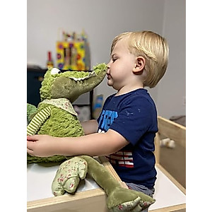 Mary Meyer Marshmallow Gator Soft Toy Friend, 13 in, Green