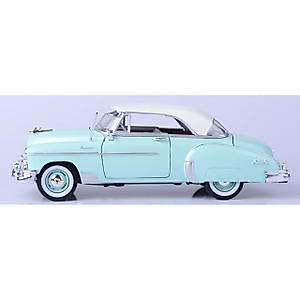 1950 Chevy Bel Air, Green - Motormax Premium American 73268 - 1/24 Scale Diecast Model Car
